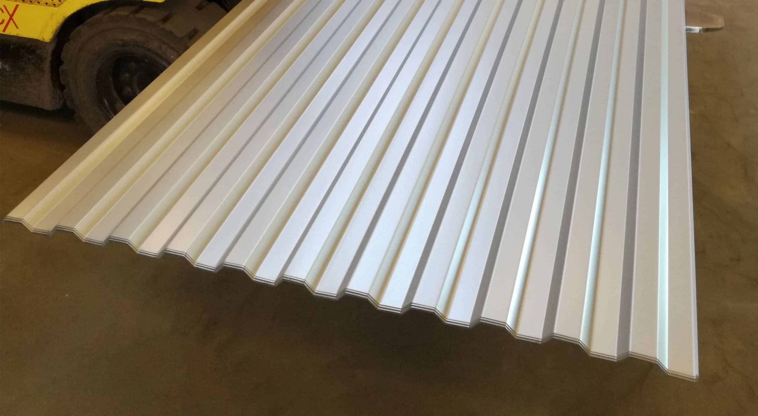 TP20 trapezplade Silver 9007, 0,50mm, stk. B 1,00 x L 3,00 meter = 18 ...