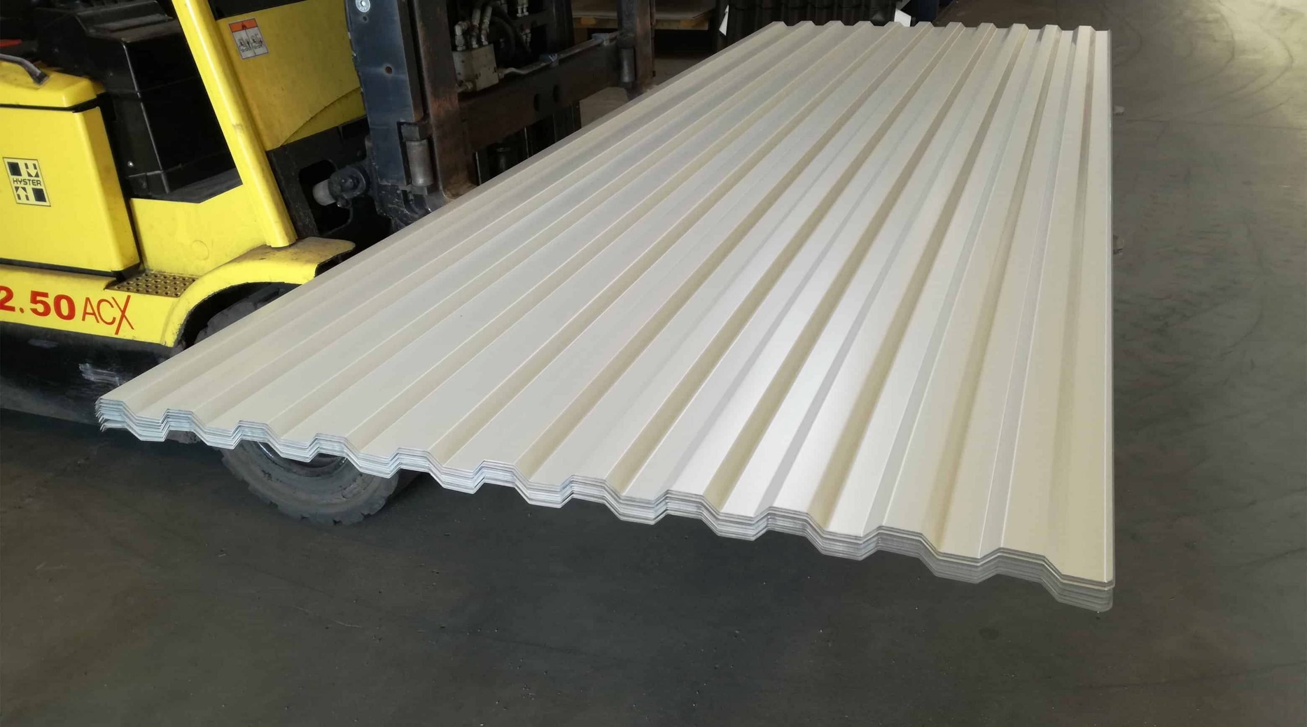 TP20 Trapezplade Lysegrå Ral 7038, 0,5mm, B 1,00 x L 3,00 meter ...