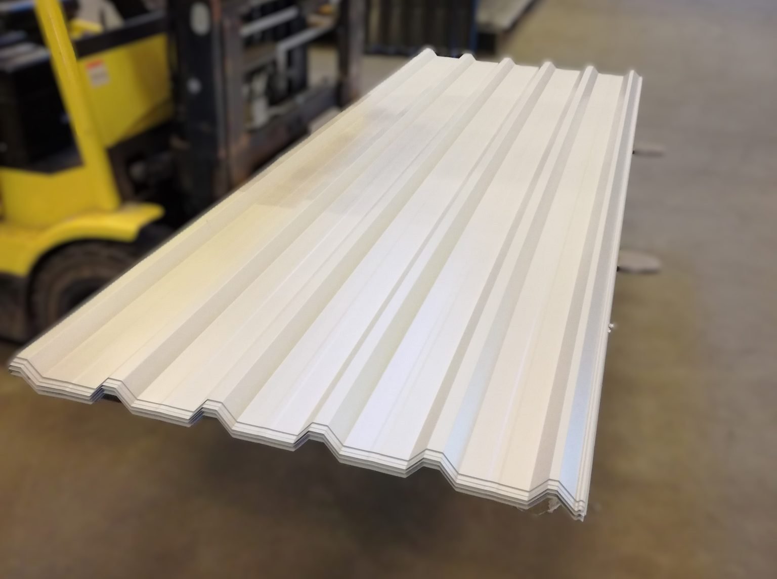 VP35 Trapezplade Blandede farver med lysegrå bagside opad, 0,50mm 20 ...